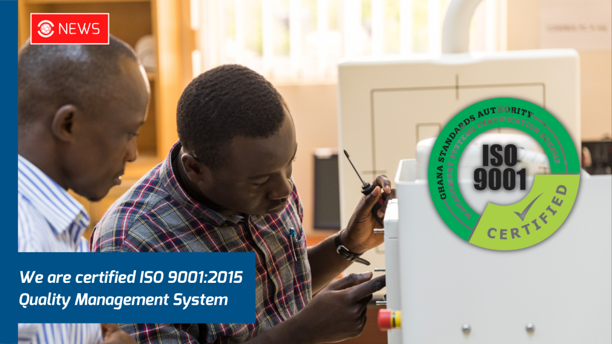 Delft Imaging Ghana is now ISO certified! - Delft Imaging